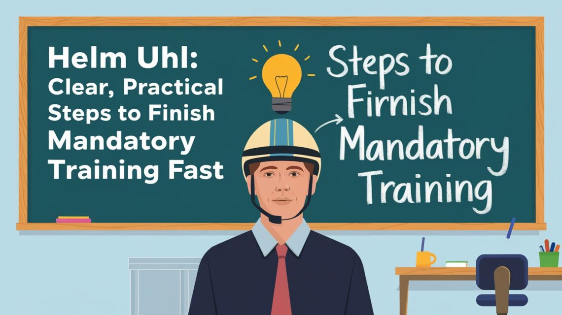 HELM UHL: Clear, Practical Steps to Finish Mandatory Training Fast